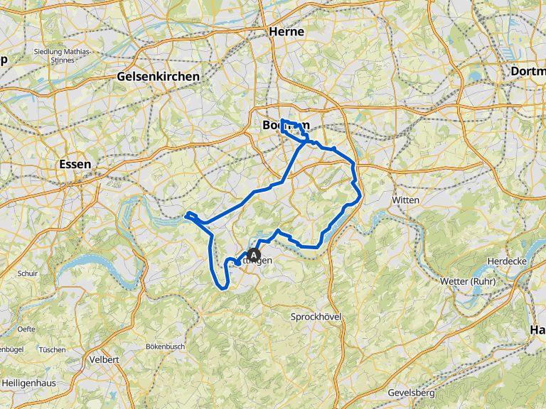 RUHR.TOPCARD-Runde Ruhrtal | Fahrradtour | Komoot